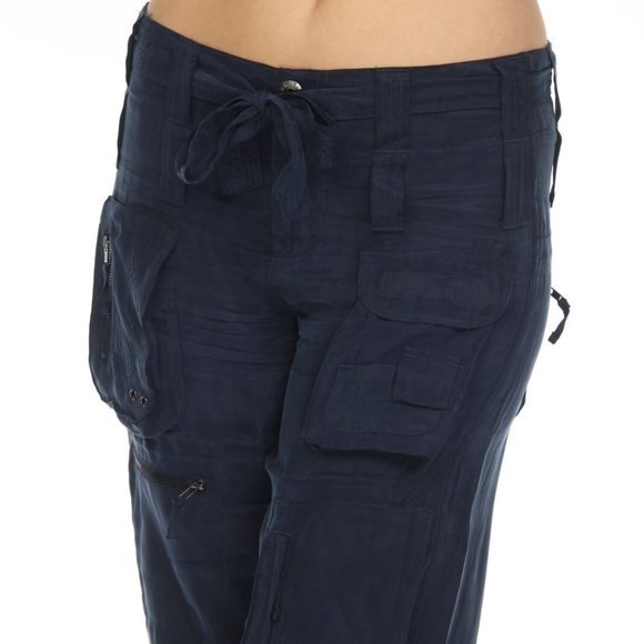 Johnny Was | Pants & Jumpsuits | Johnny Was Tyla Cargo Pants Black Size ...